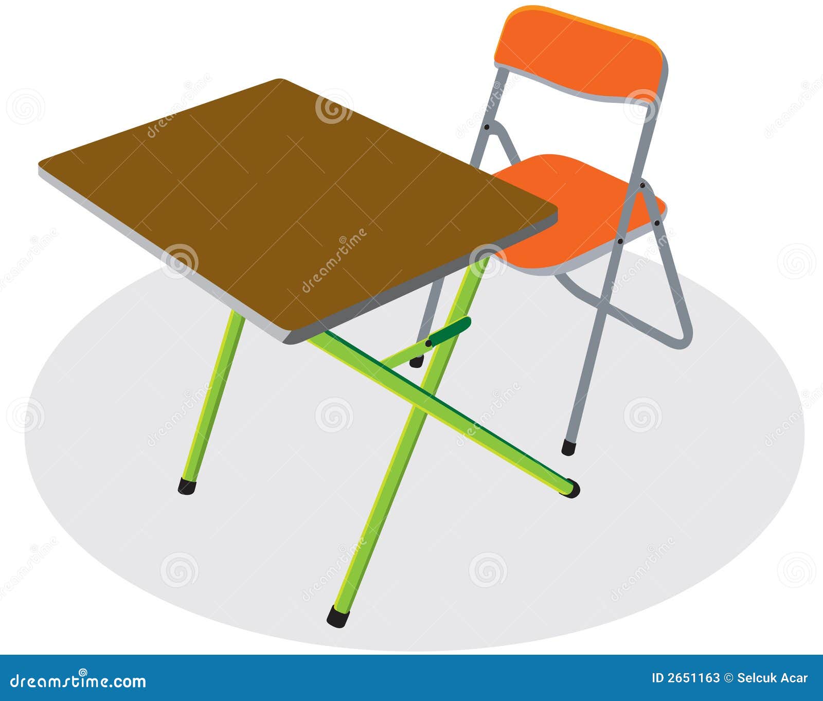 Table for child stock vector. Illustration of clipart - 2651163