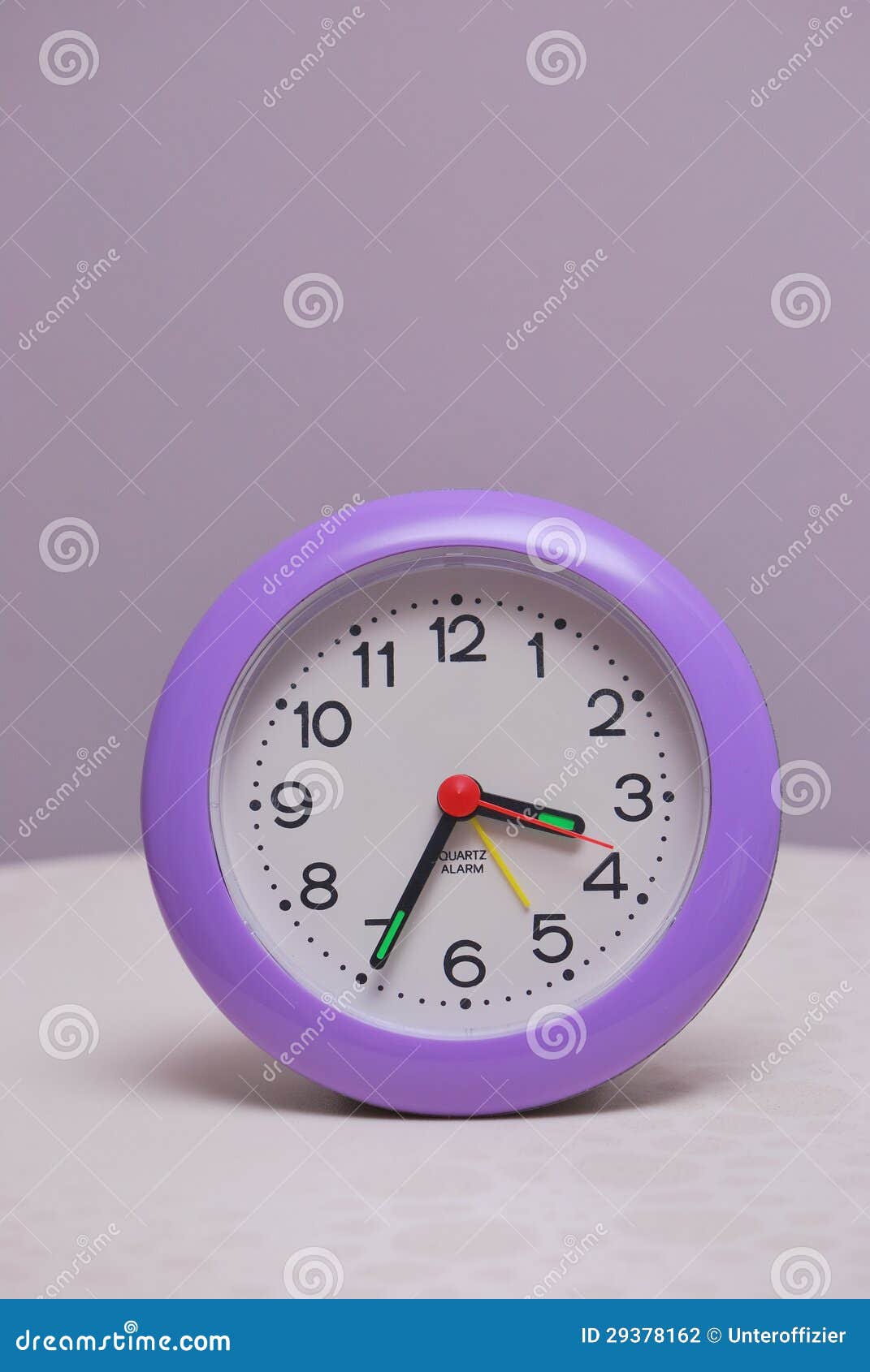 Table clock stock photo. Image of furnishings, crystal - 29378162