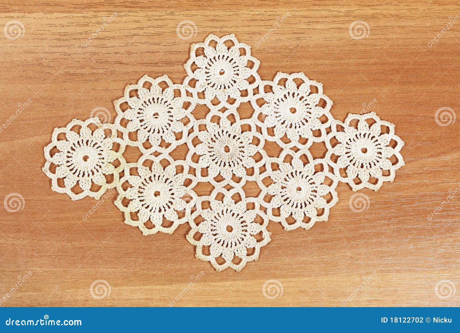 Table cloth macrame stock photo. Image of brown, material - 18122702