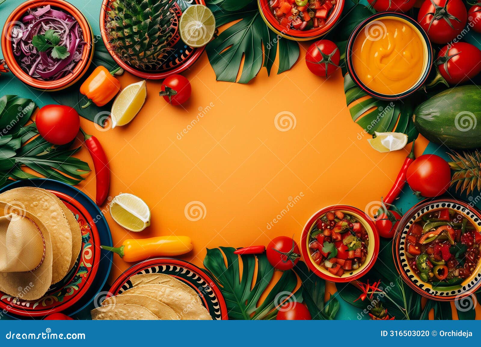 A Table Covered with a Wide Assortment of Different Types of Food Items ...