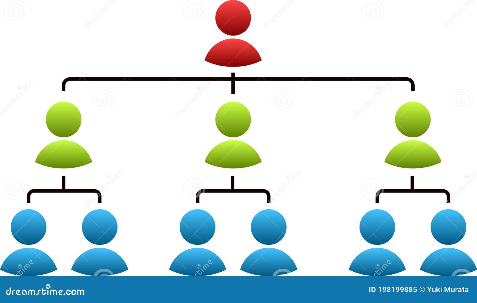 Table De Structure Organisationnelle Illustration de Vecteur ...