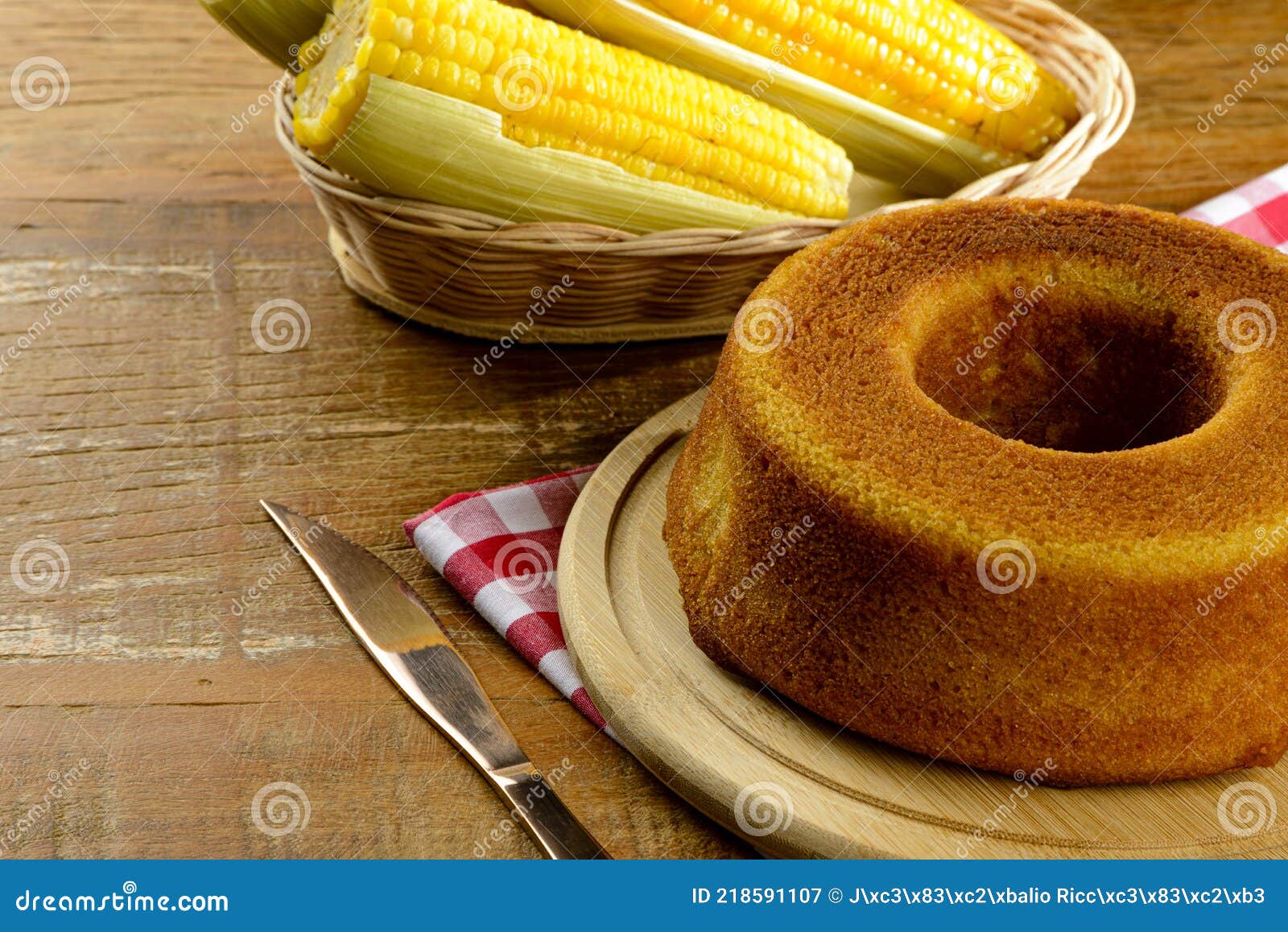 Table Decorated for June Party Stock Image - Image of table, cornmeal ...