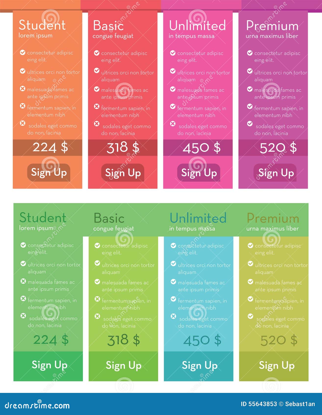 Table des prix illustration de vecteur. Illustration du checklist ...