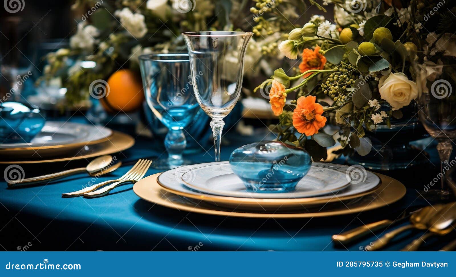 Table Designed for Romantik Dinner, Romantik Dinner on the Table Stock ...