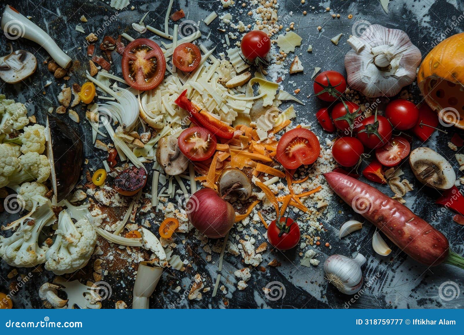 A Table Displaying an Array of Different Types of Vegetables, an ...