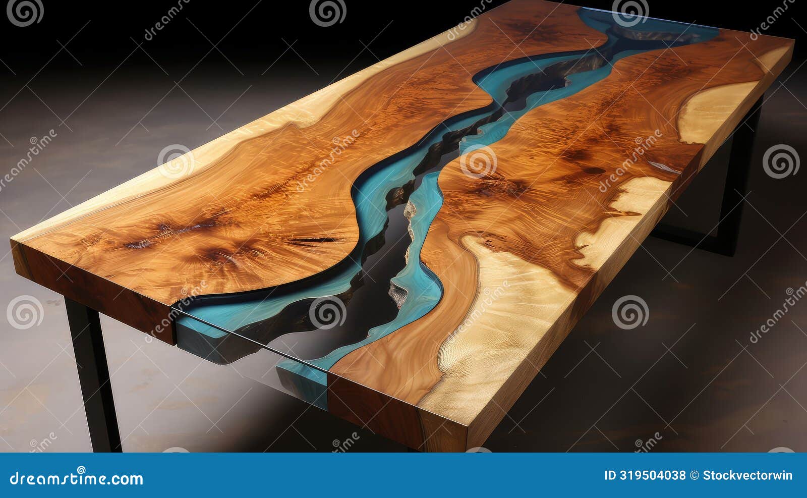 Table Epoxy Tables Stock Illustration | CartoonDealer.com #313795729