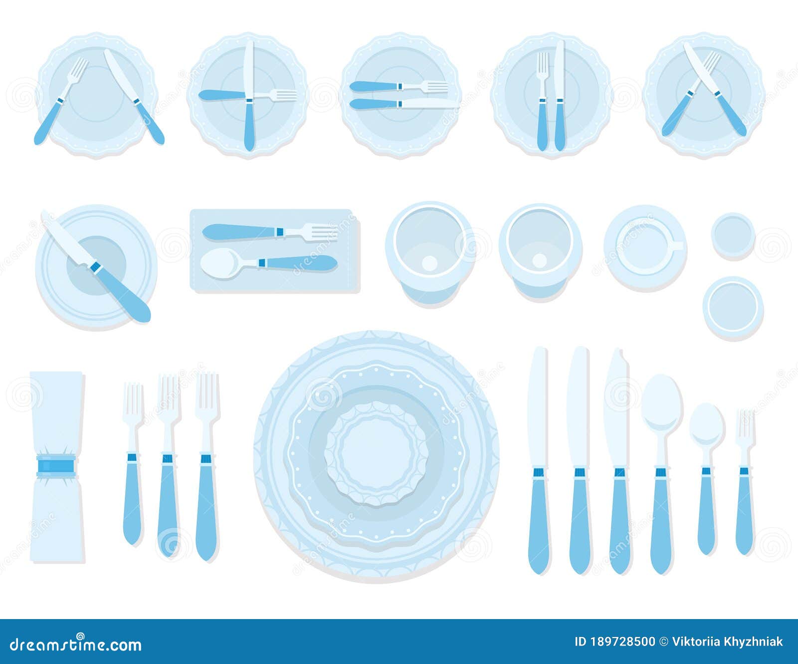 Table Etiquette Colored Icon. Can Be Used For Web, Logo, Mobile App, UI ...