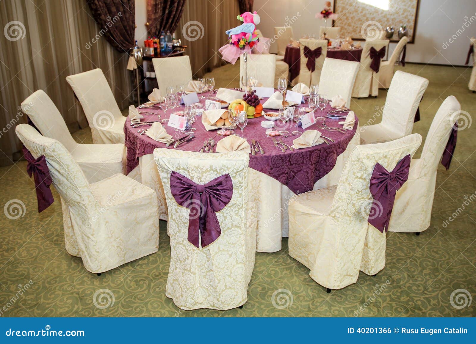 Table event stock photo. Image of wedding, restaurant - 40201366