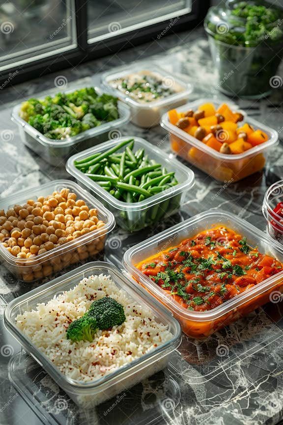 A Table Filled with an Assortment of Different Types of Food Items ...