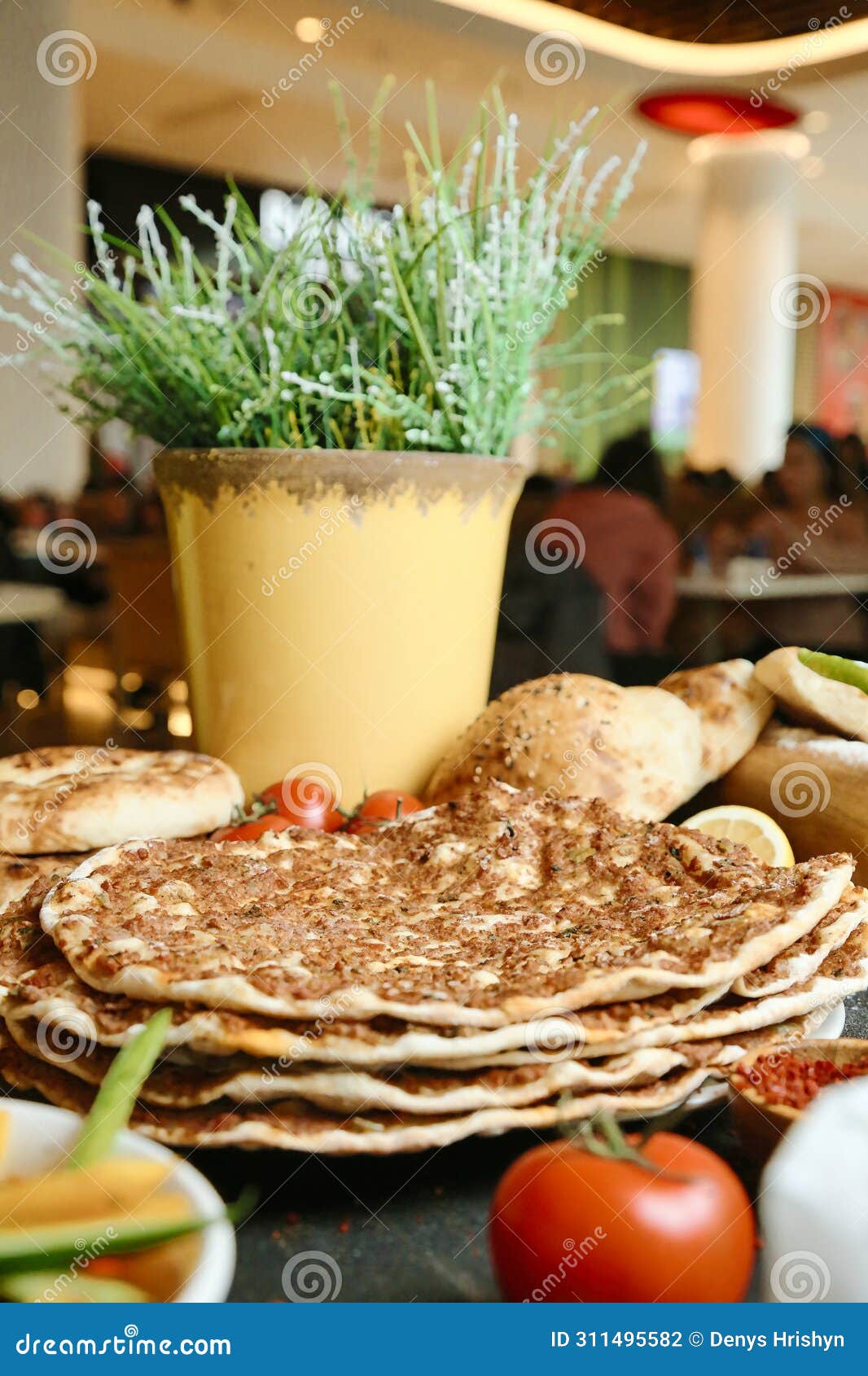 Assorted Food Spread on a Table Stock Photo - Image of event ...
