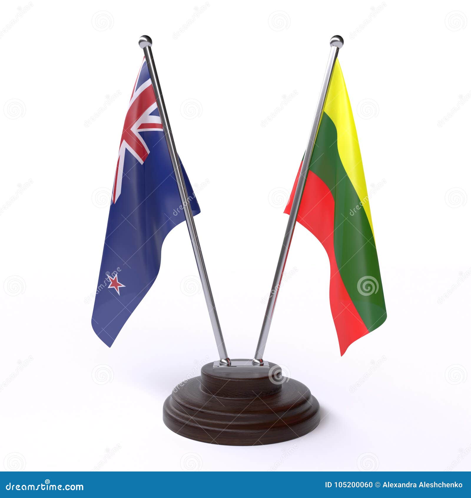 Two table flags stock illustration. Illustration of fabric - 105200060