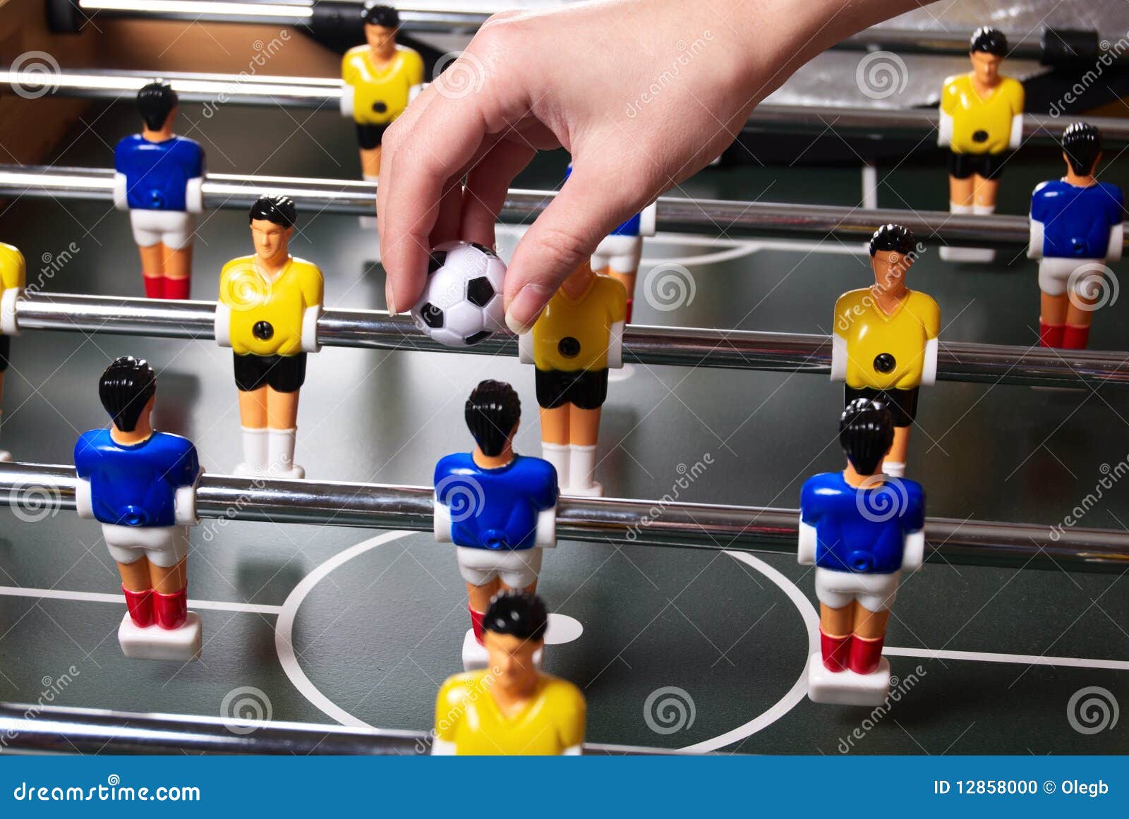 Table foosball game stock photo. Image of indoors, sports - 12858000