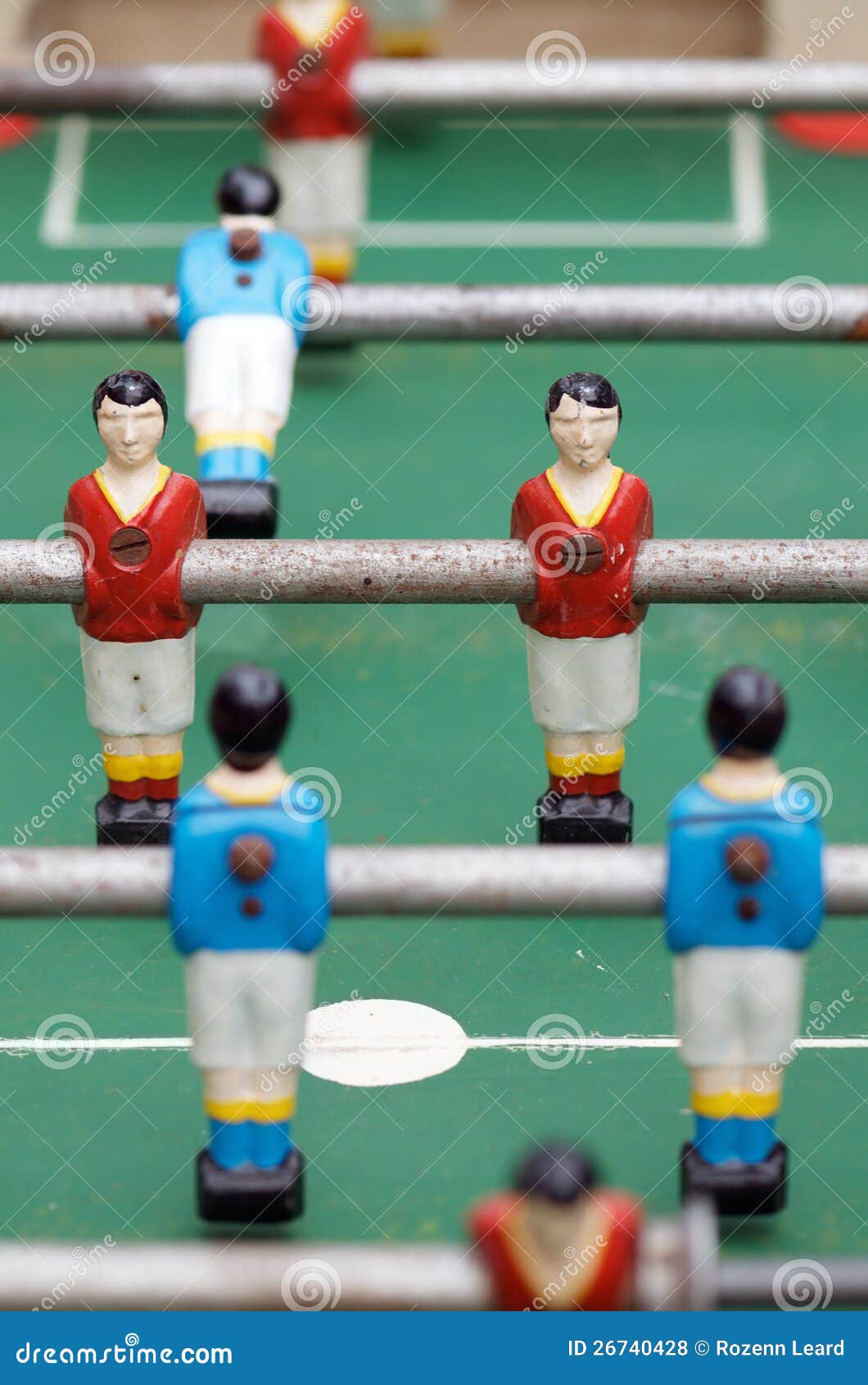 Table football stock photo. Image of recreation, players - 26740428