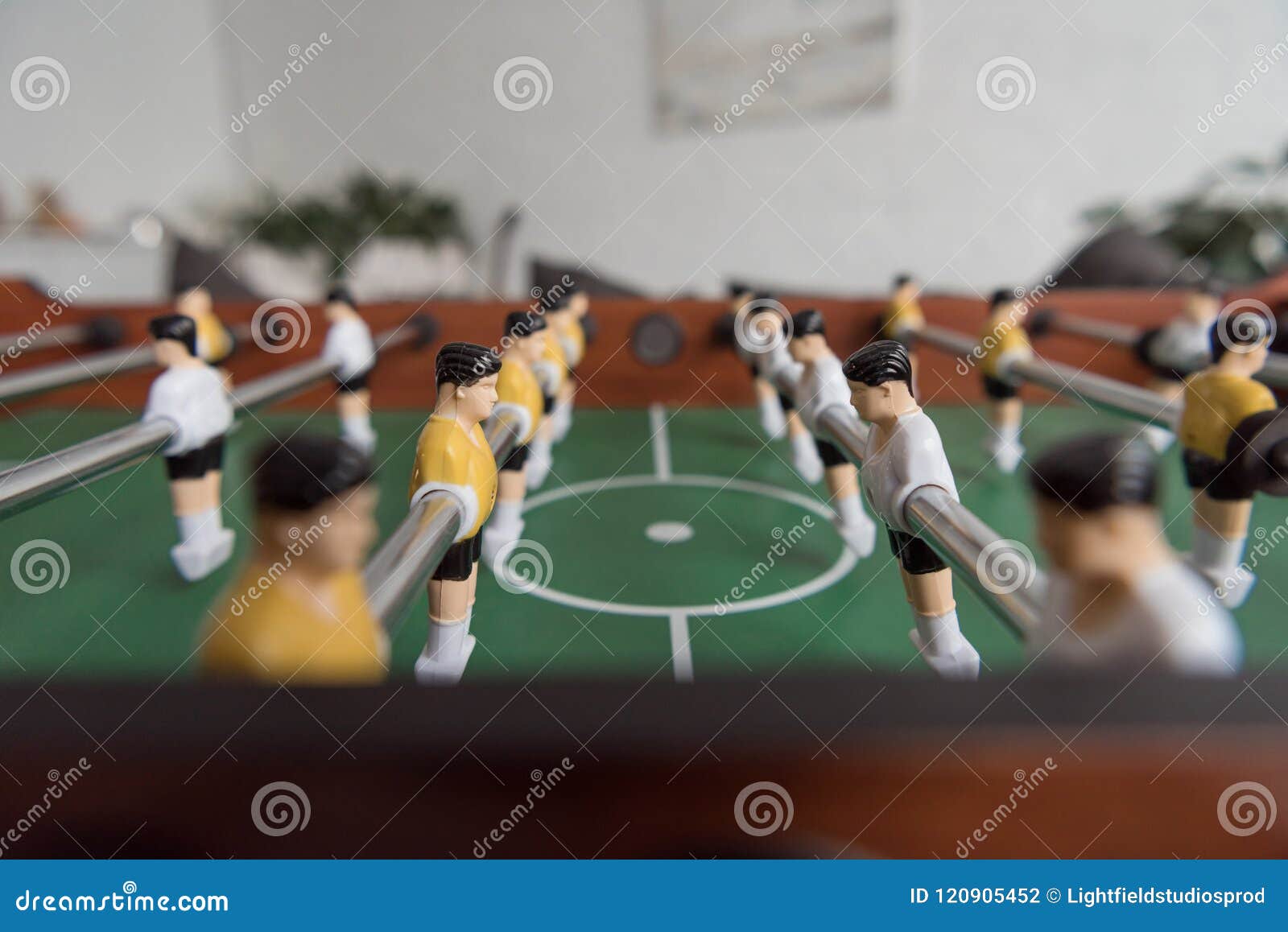 Table football in modern stock photo. Image of weekend - 120905452