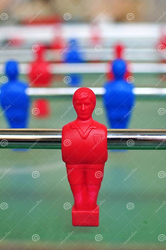 Table football player stock image. Image of bars, playtime - 24864947