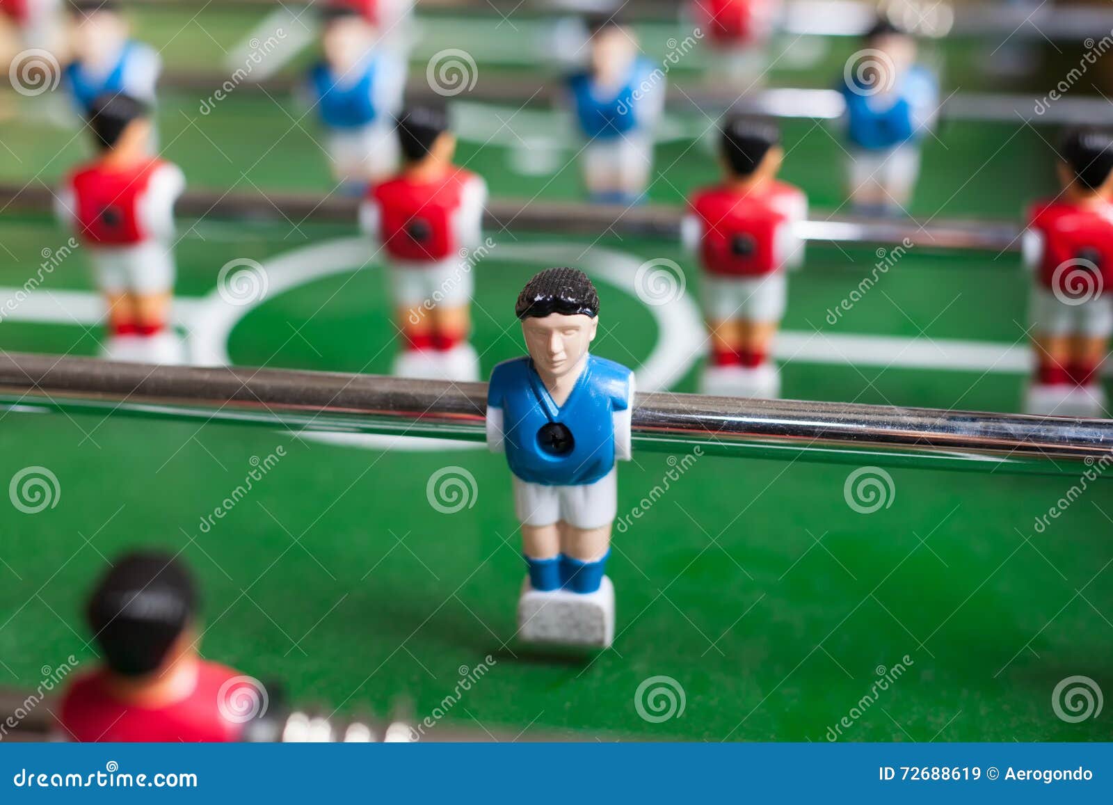 Table football player stock image. Image of goal, field - 72688619