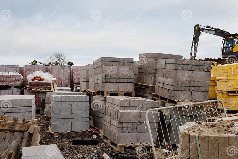 Table Form, Deck Formwork, Flying Form for Slab Concrete Stock Photo ...