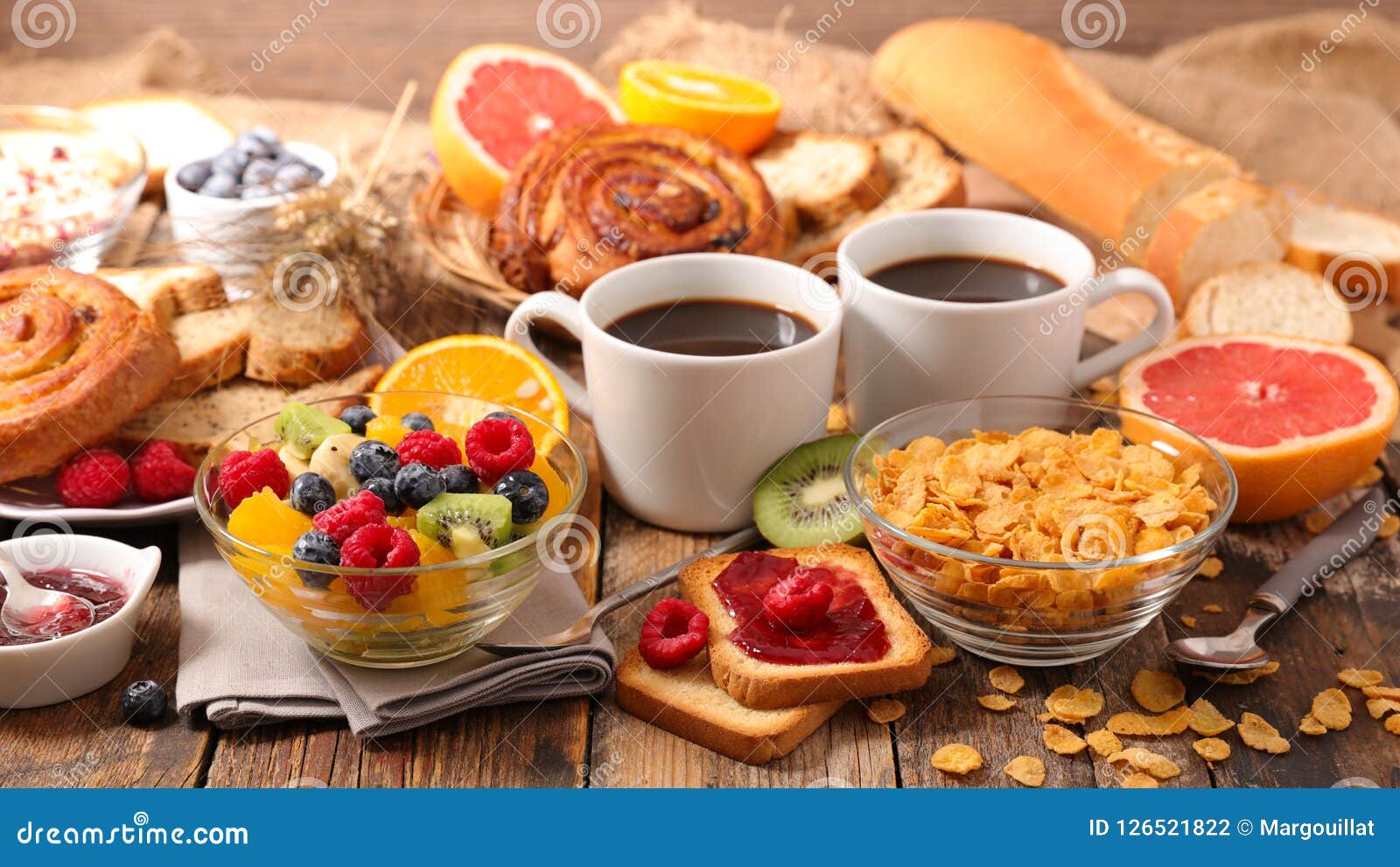 Healthy Breakfast for Sport Stock Photo - Image of meal, full: 126521822