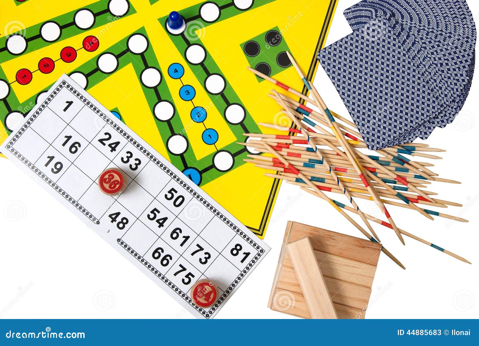 Table games stock image. Image of isolated, colored, color - 44885683