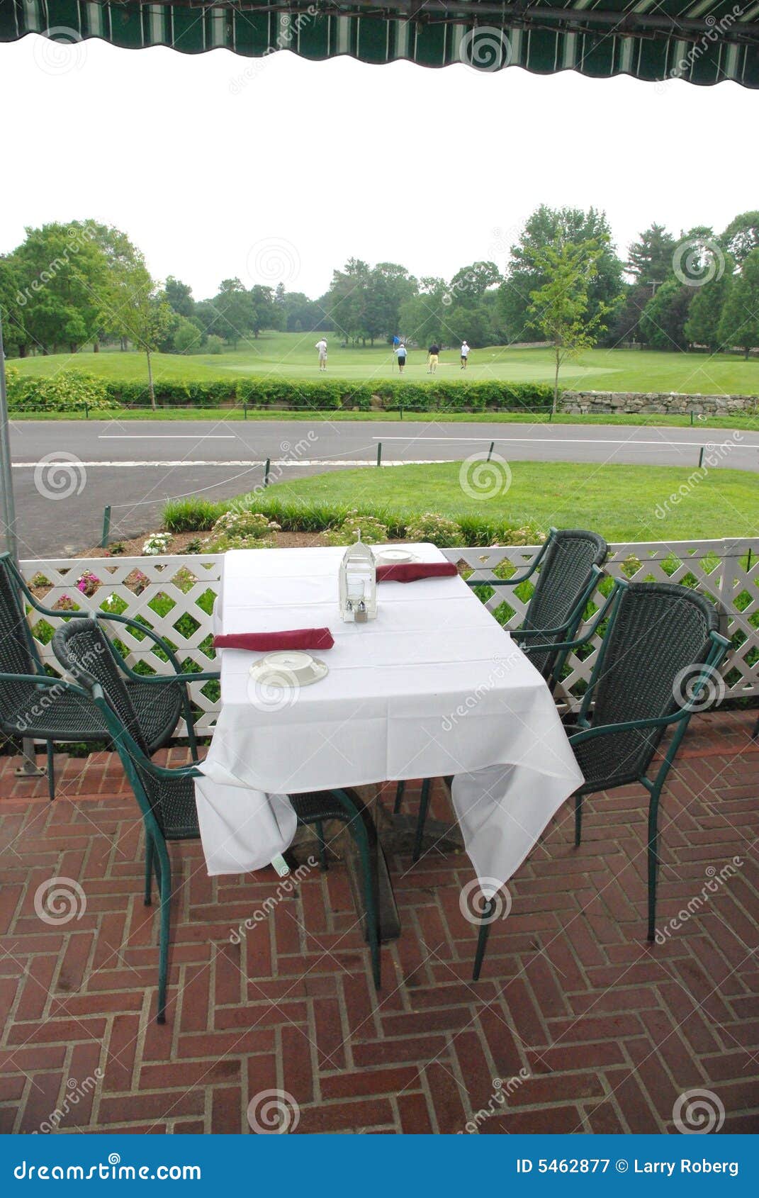 Table at golf course stock image. Image of outdoors, recreation - 5462877