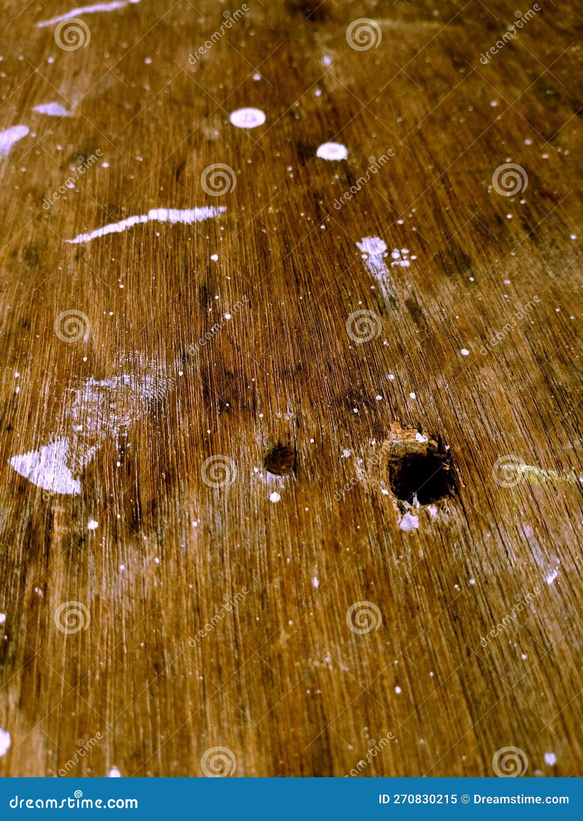 Table hole stock image. Image of table, hole, brown - 270830215
