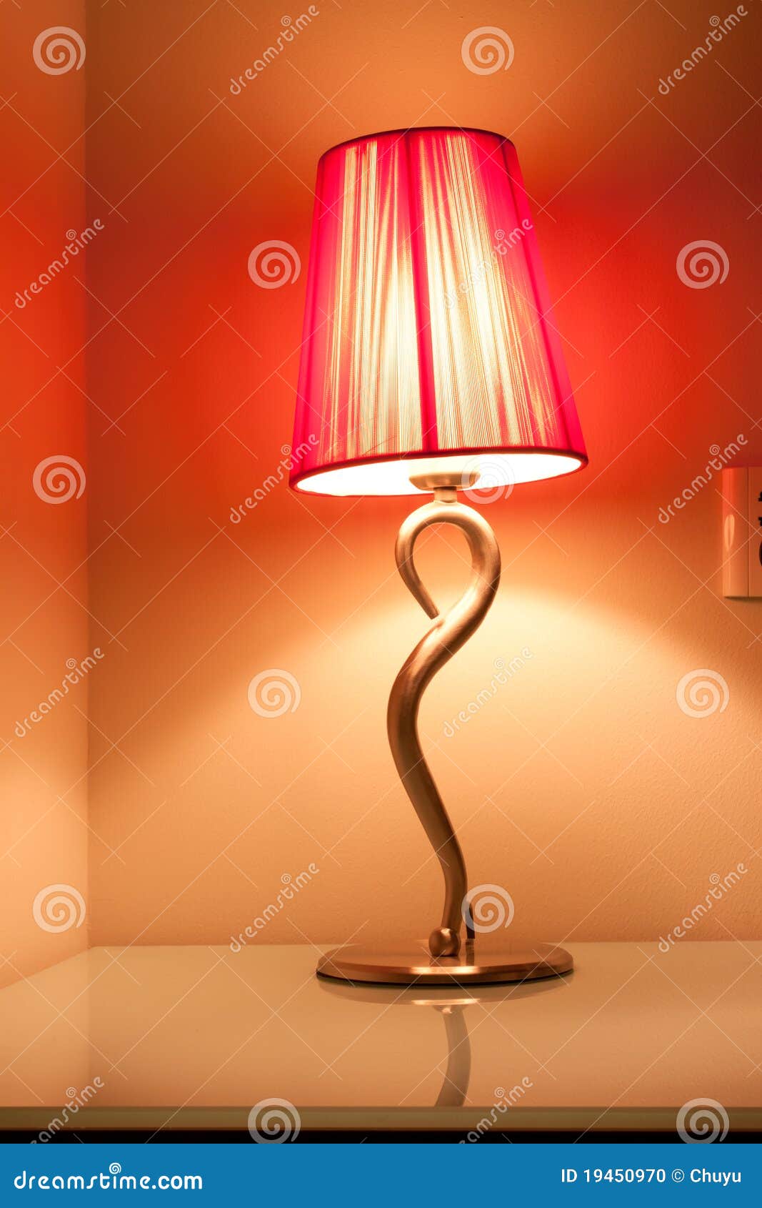 Table lamp stock photo. Image of brilliant, apartment - 19450970