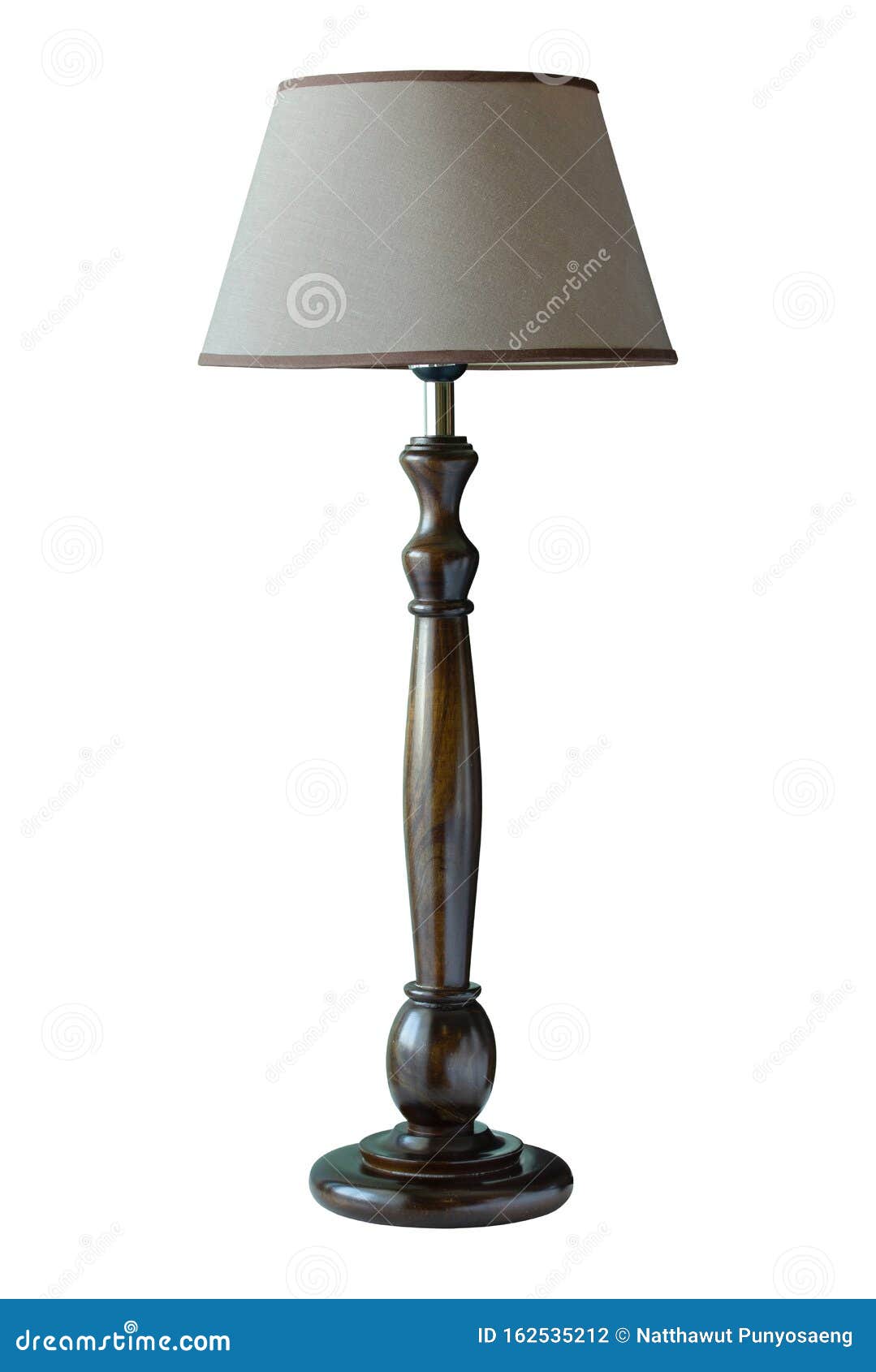 Table Lamp Isolated on White Background Stock Photo - Image of lamp ...