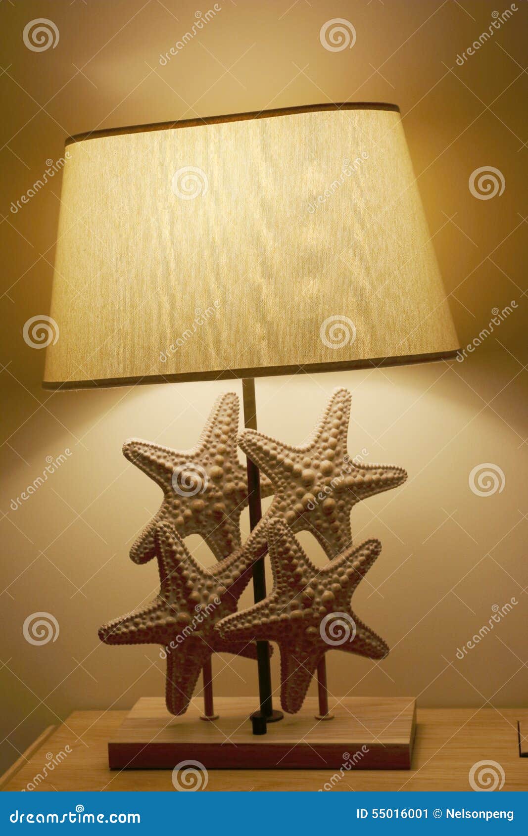 Table lamp stock image. Image of closeup, starfish, lighting - 55016001