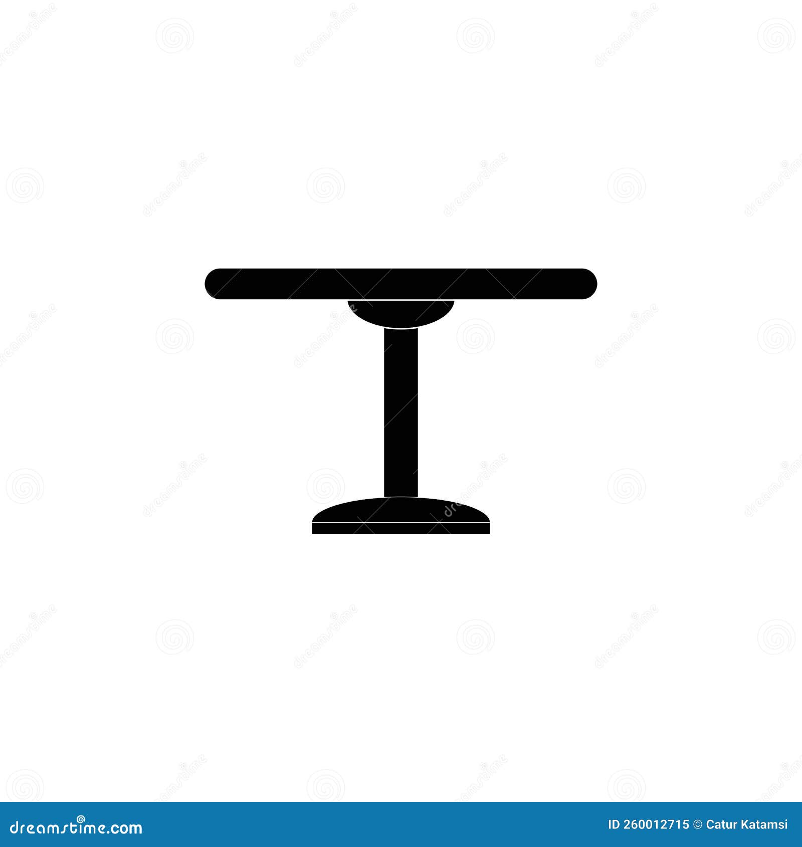 Table logo icon vector stock illustration. Illustration of desk - 260012715