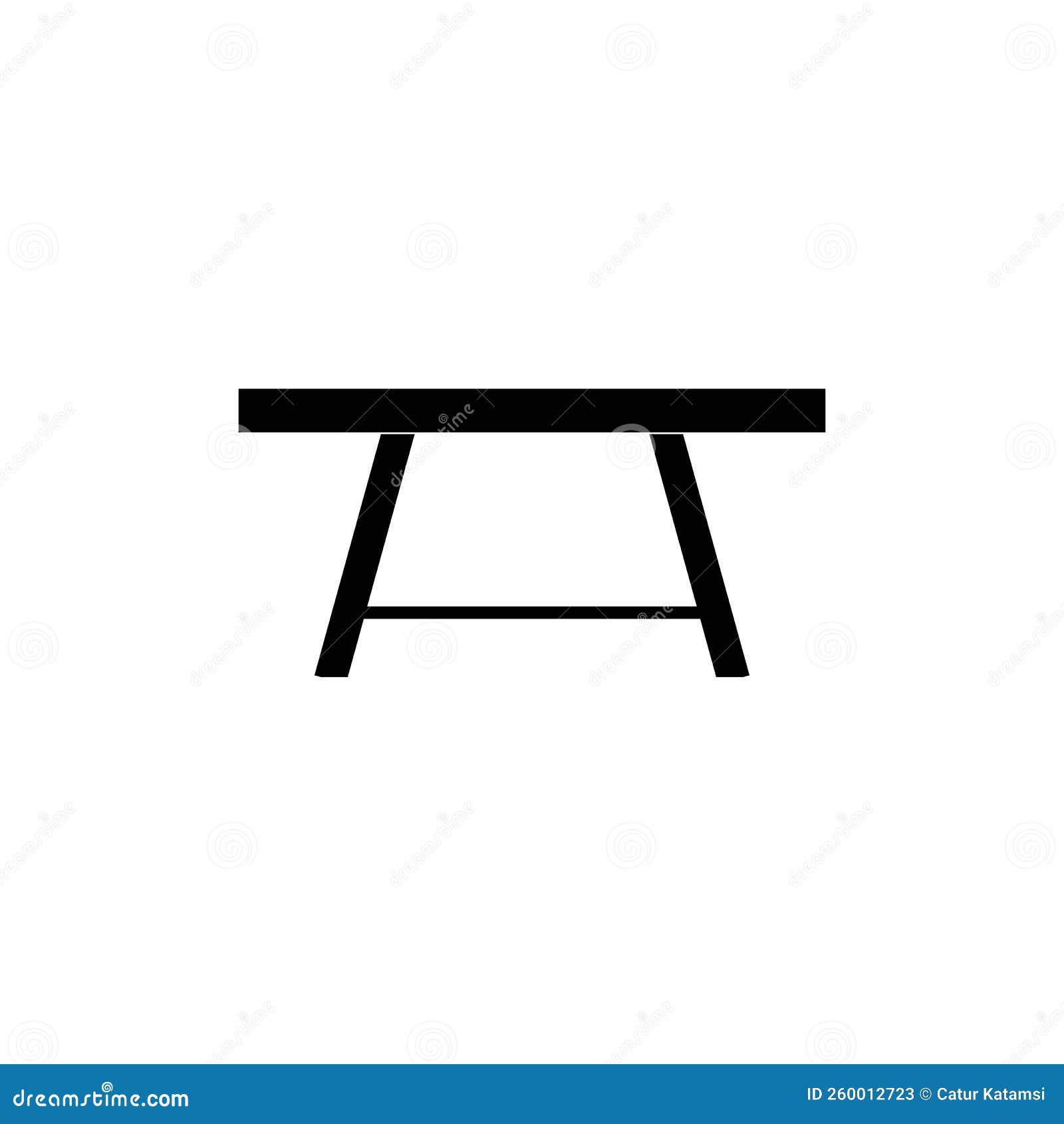 Table logo icon vector stock illustration. Illustration of dinner ...