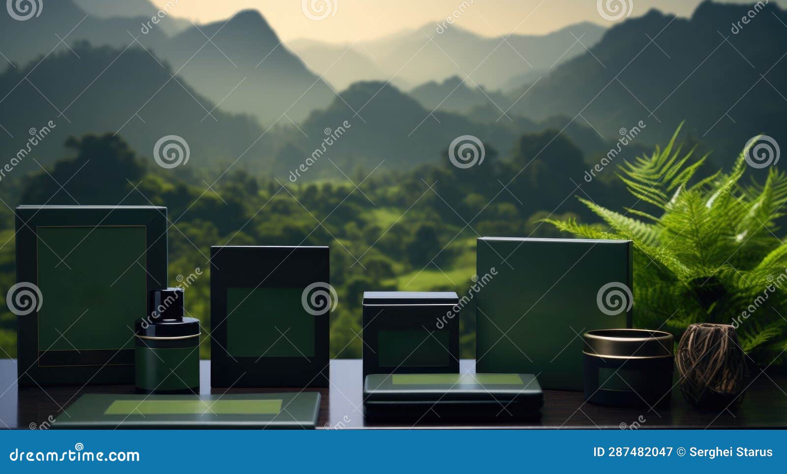 A Table with a Lot of Different Items on it. Generative AI Image. Stock ...