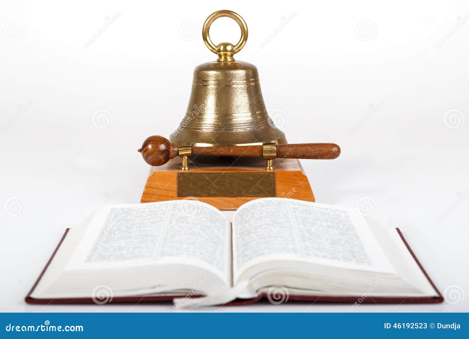 Table meeting bell stock image. Image of meeting, alarm - 46192523