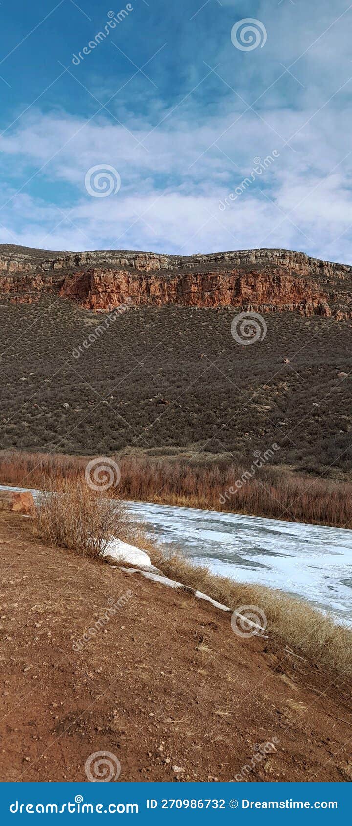 Table Mountain Backroads of Wyoming Stock Photo - Image of soil, nature ...