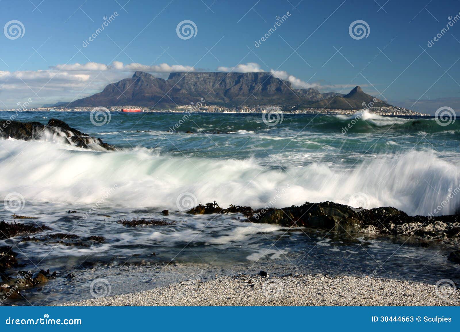 Table Mountain Cape Town stock image. Image of cape, daytime - 30444663