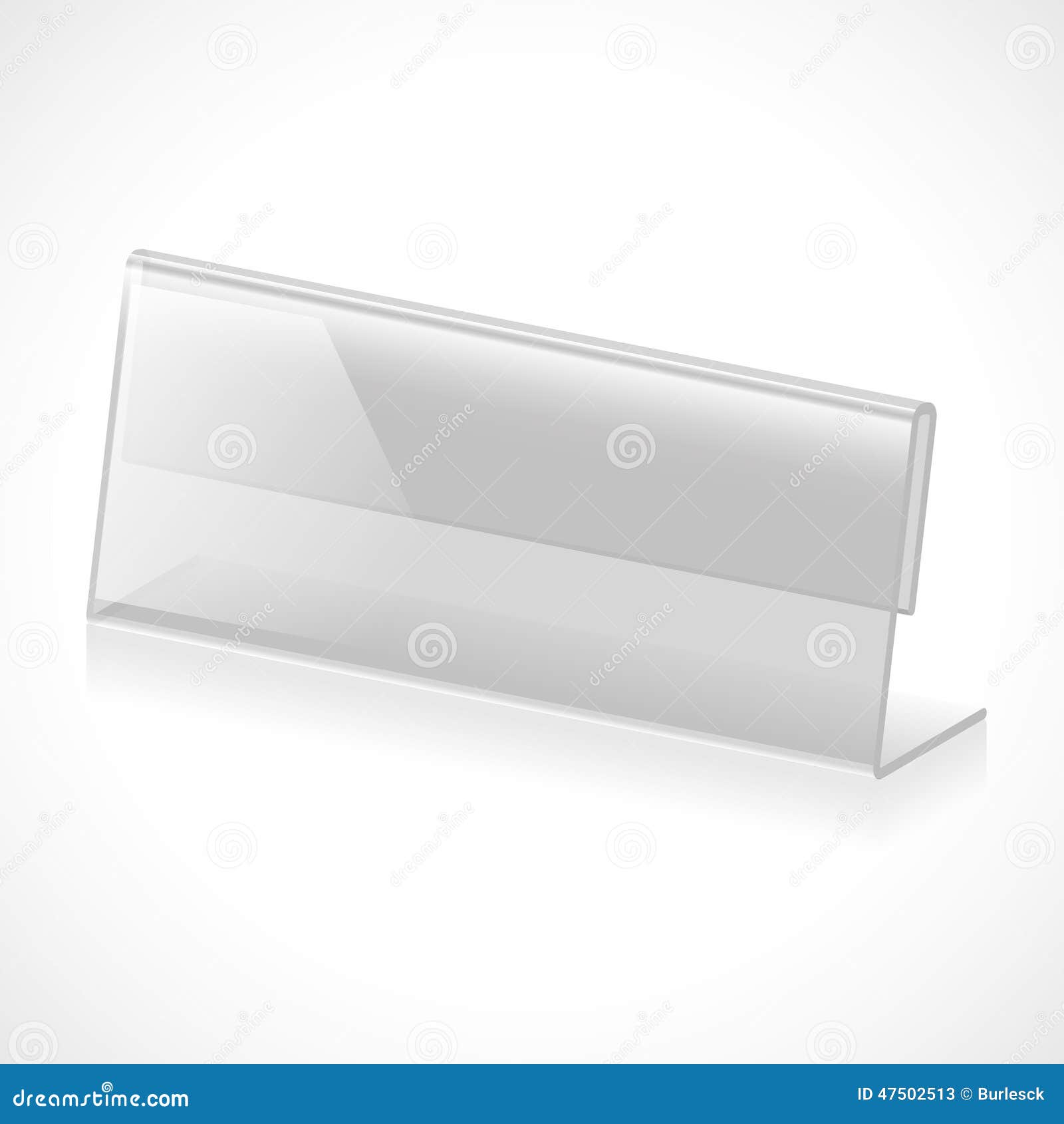 Name Tag Holder Badge With Lanyard Retractor Vector Templates ...