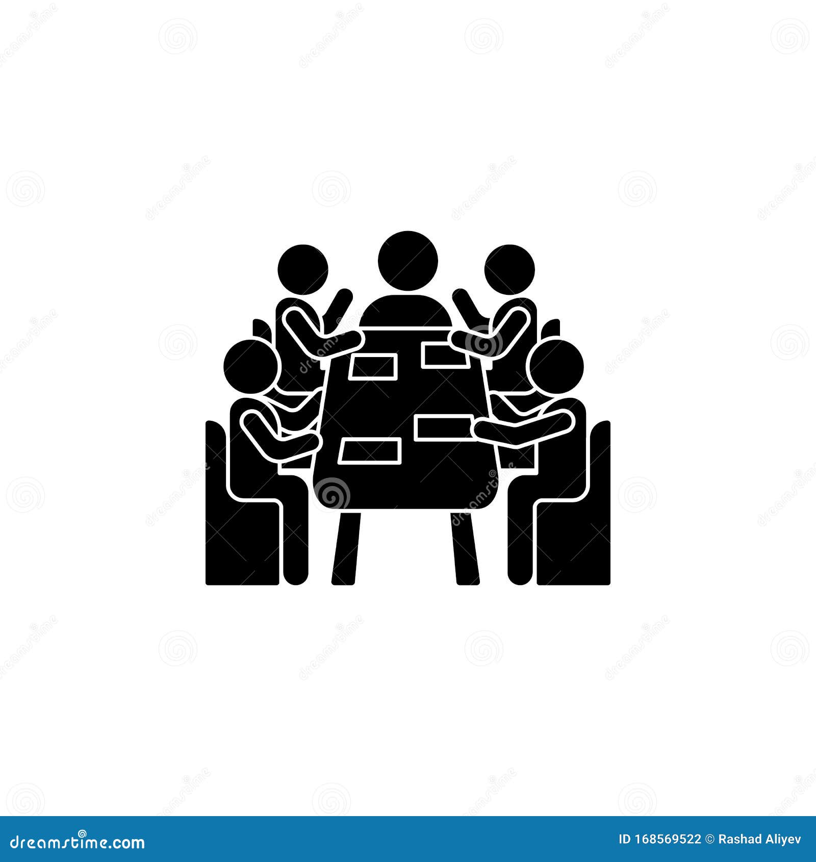 Table Notebooks Training Icon. Simple Business Indoctrination Icons For ...