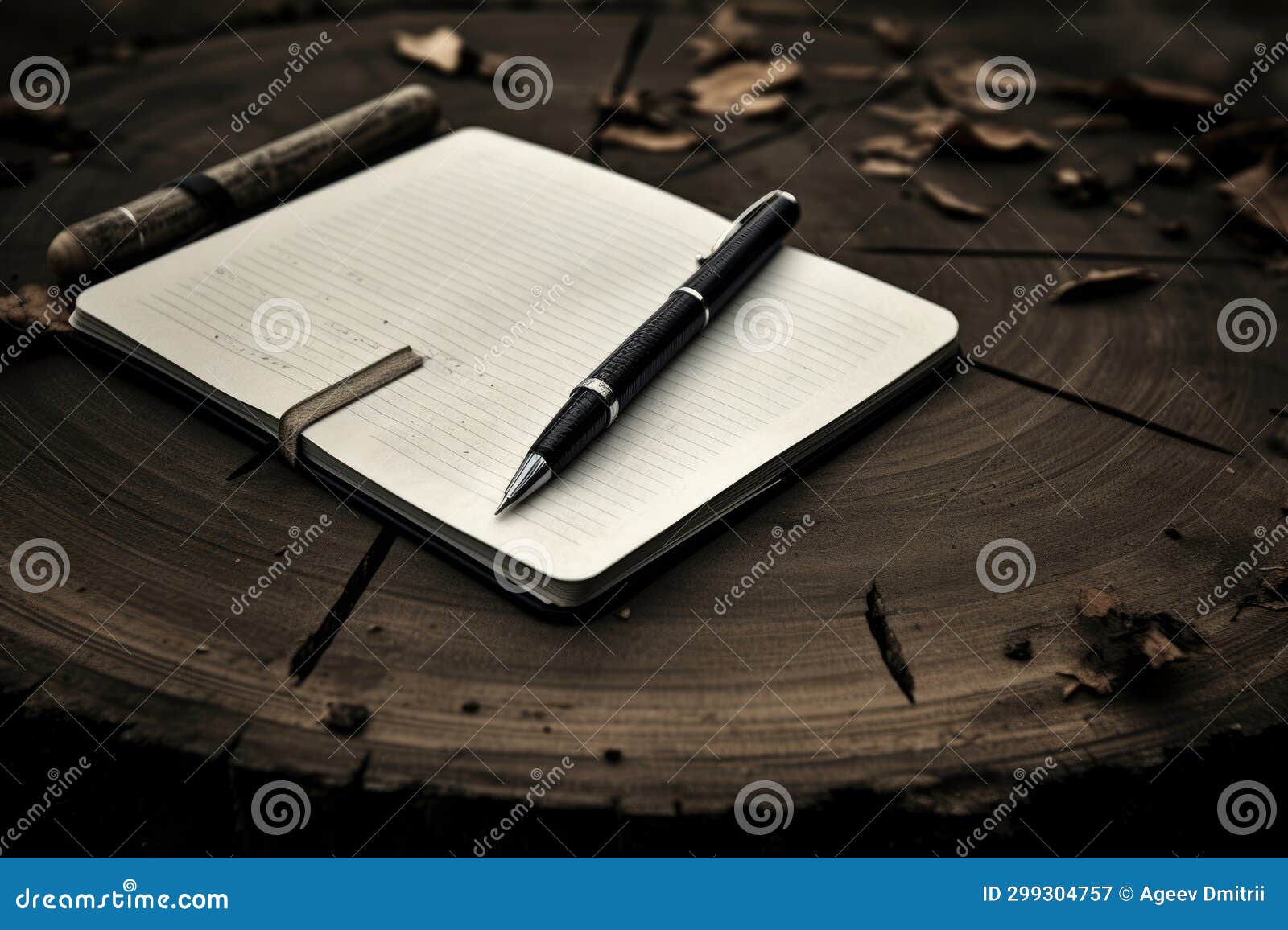 Table Office Desk Diary Note Page Notebook Old Document Paper Book ...