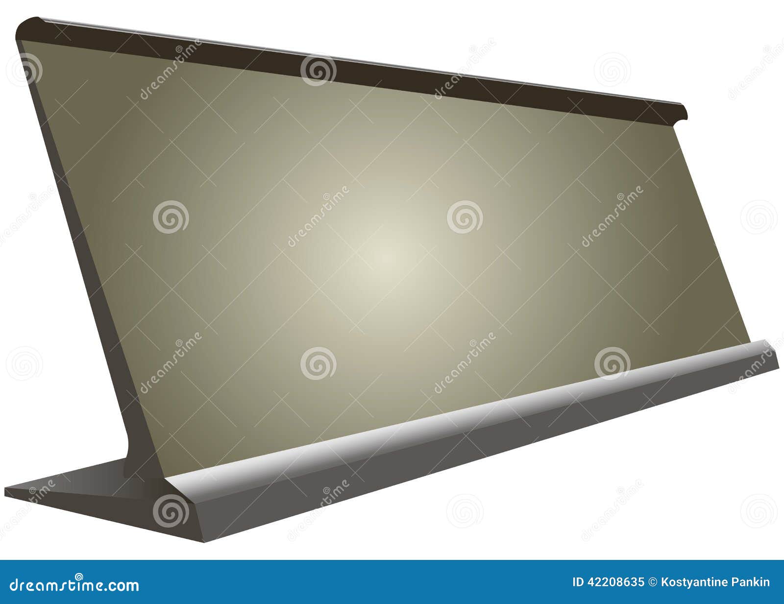 Table office signs stock illustration. Illustration of information ...