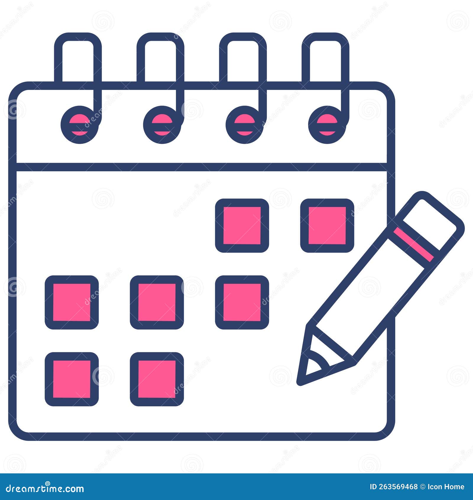 Table Planer Icon Modern Illustration Stock Vector - Illustration of ...