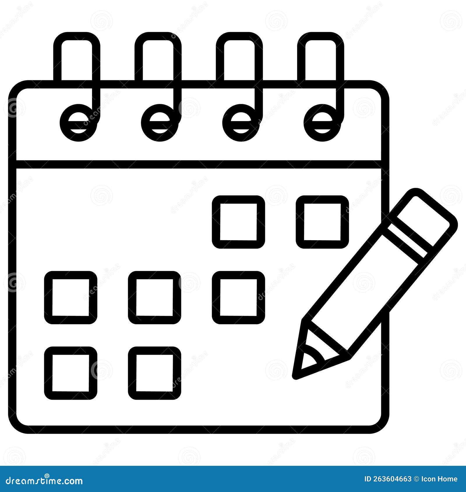 Table Planer Icon Modern Illustration Stock Vector - Illustration of ...