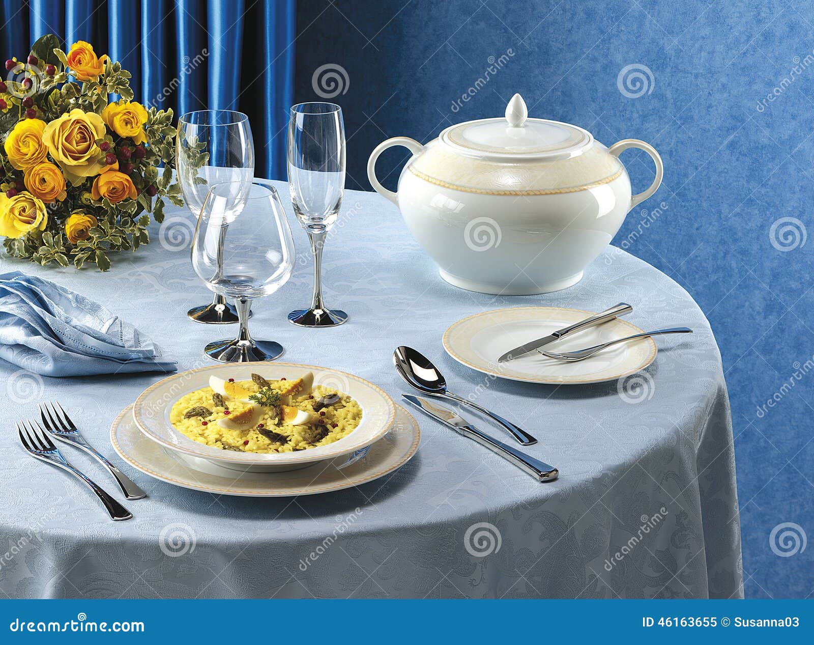 Table posh reception stock image. Image of event, banquet - 46163655