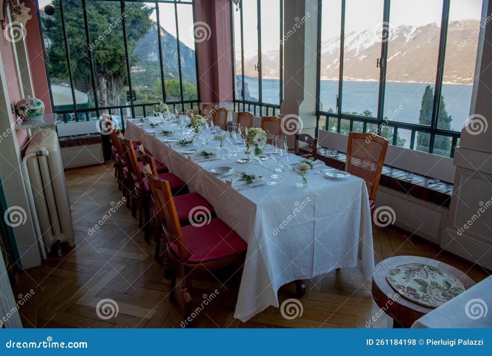 Table Prepared for the Wedding Stock Photo - Image of waiter, chair ...