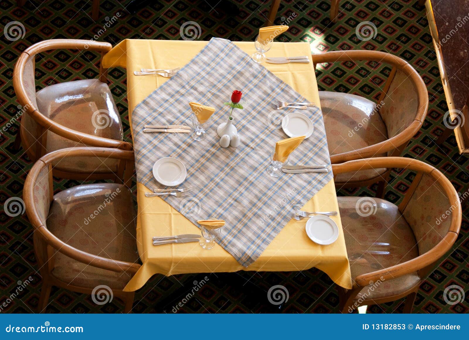 Table restaurant stock image. Image of diners, design - 13182853