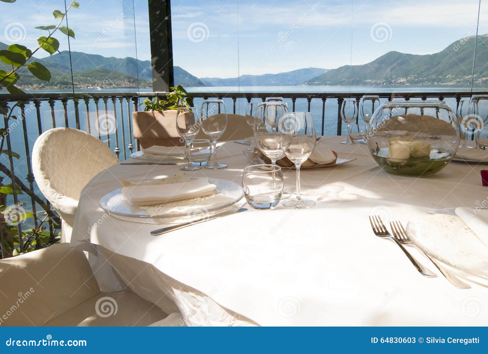 A table of a restaurant stock image. Image of hotel, exterior - 64830603