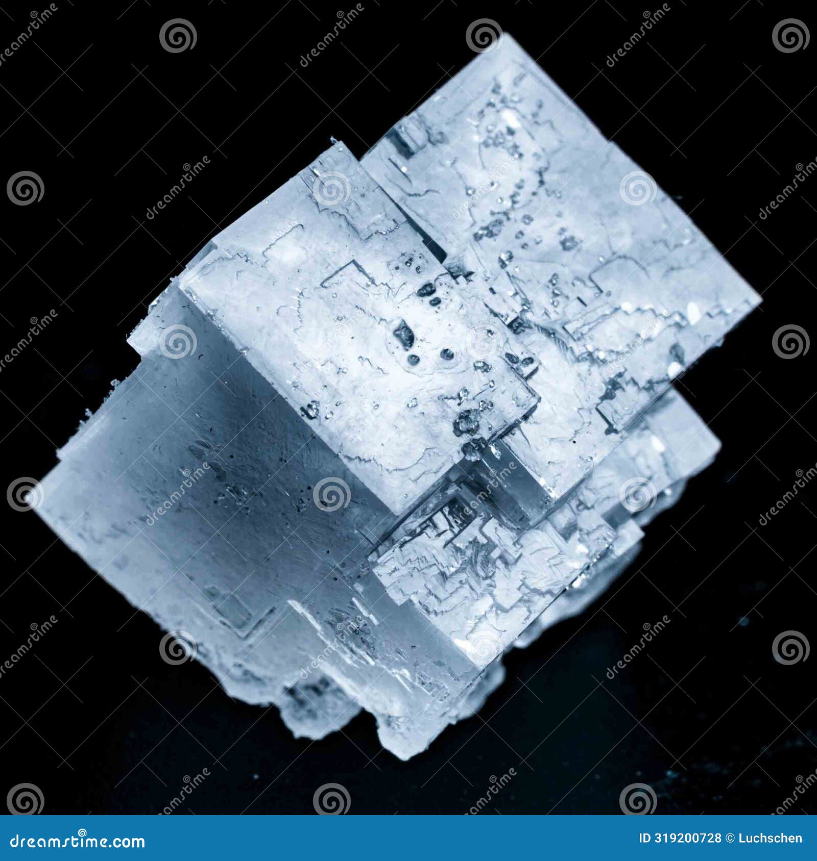 Table Salt Crystal Under a Microscope Stock Photo - Image of kitchen ...