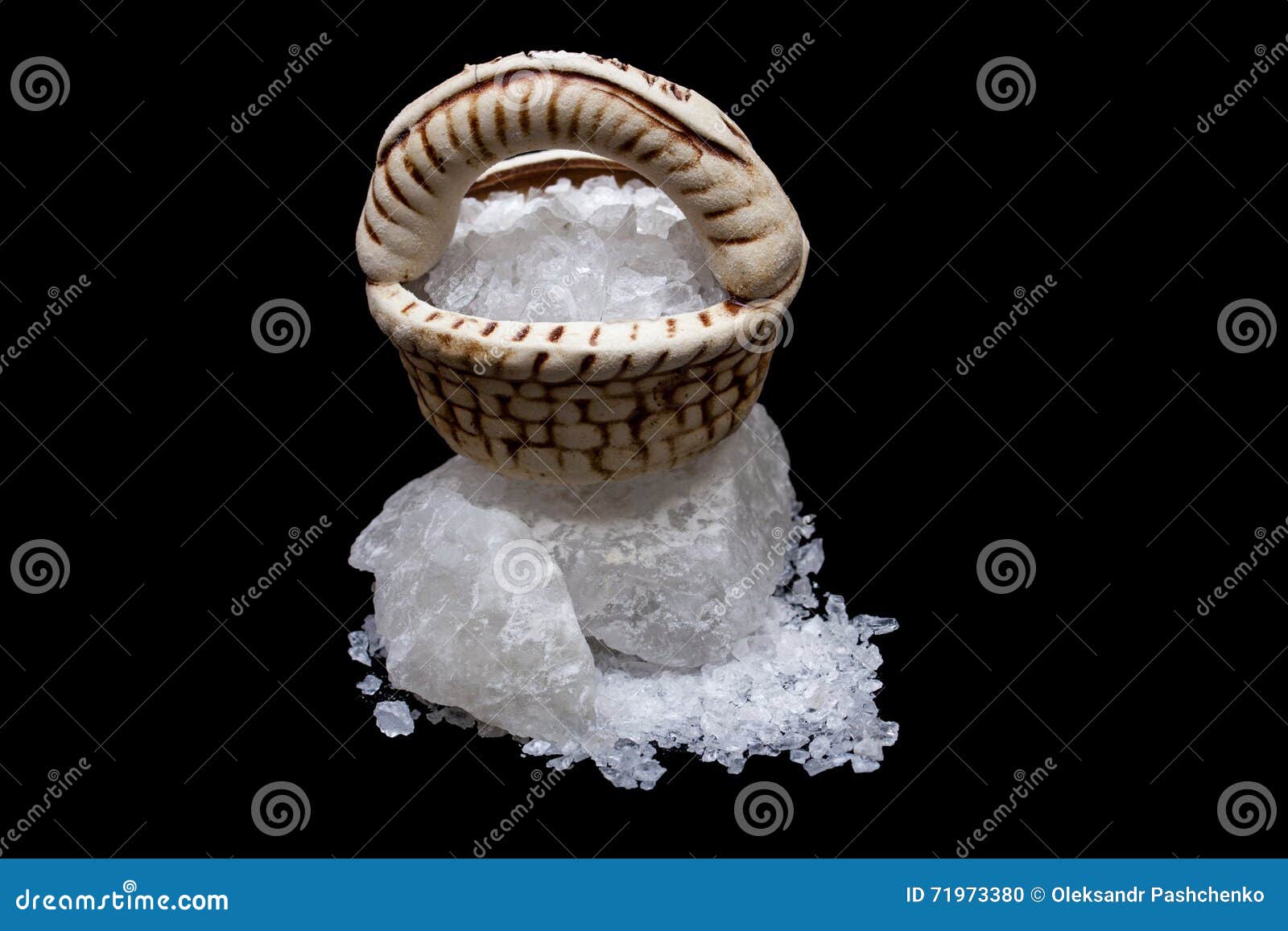 Table salt in the form stock photo. Image of macro, closeup - 71973380