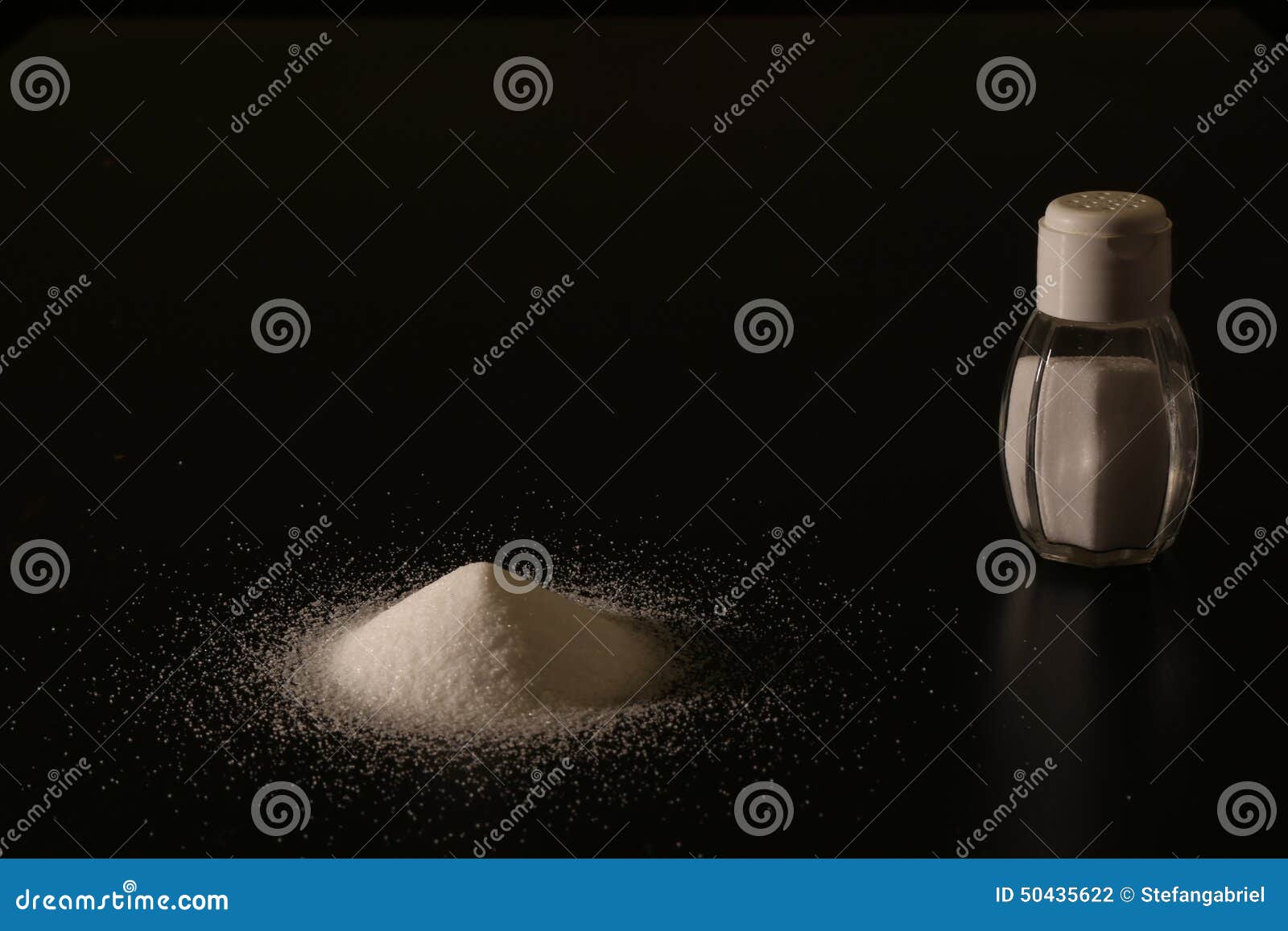 Table Salt stock photo. Image of mineral, condiment, ingedients - 50435622
