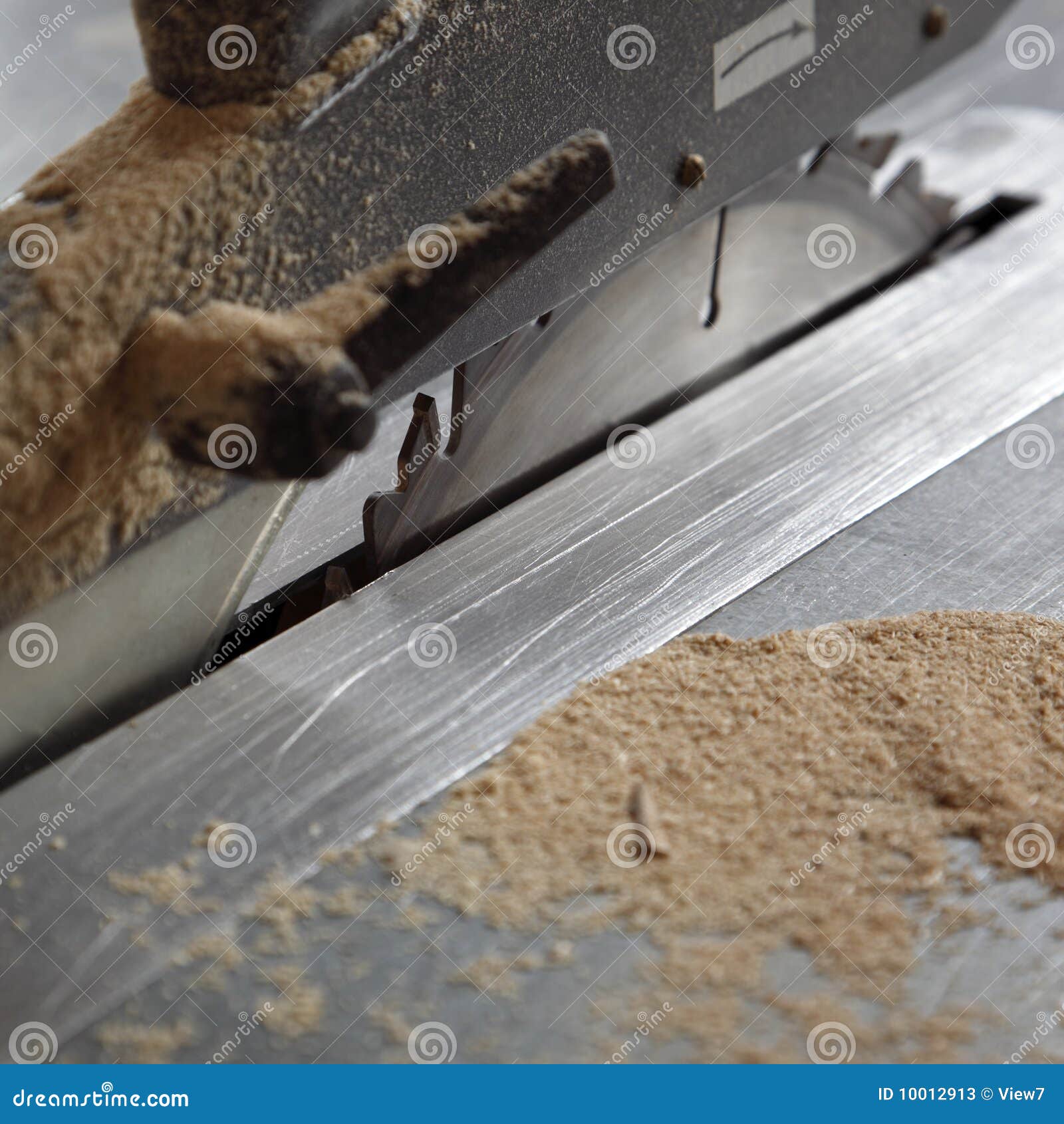 Table saw stock image. Image of electrical, woodworking - 10012913