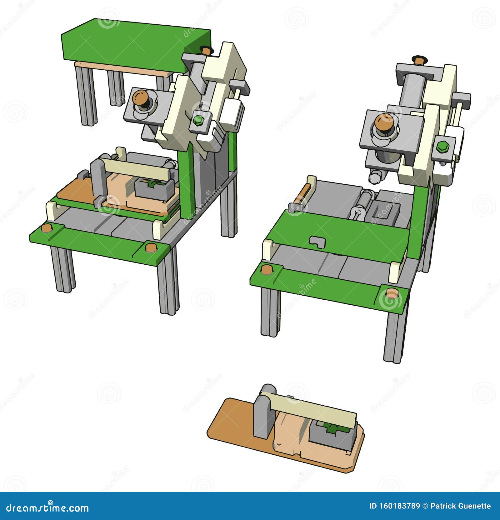 Table Saws Machine, Illustration, Vector Stock Vector - Illustration of ...