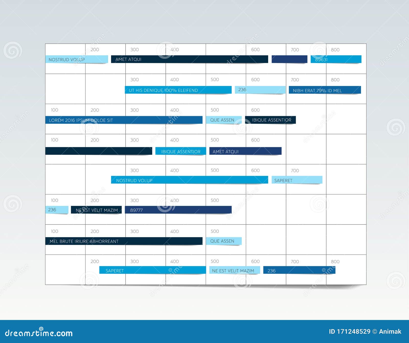 Table, Schedule, Tab, Planner, Infographic Design Template. Stock ...